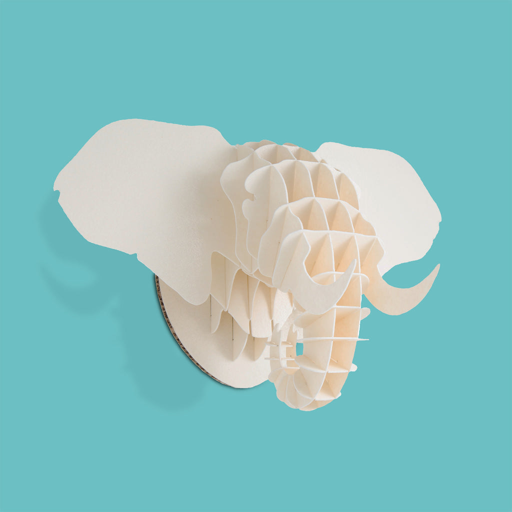 Mini Ele head in Paperboard – Head On Design